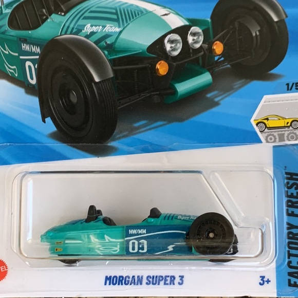 Toys | Hot Wheels Morgan Super 3 Factory Fresh New Casting 225 ...
